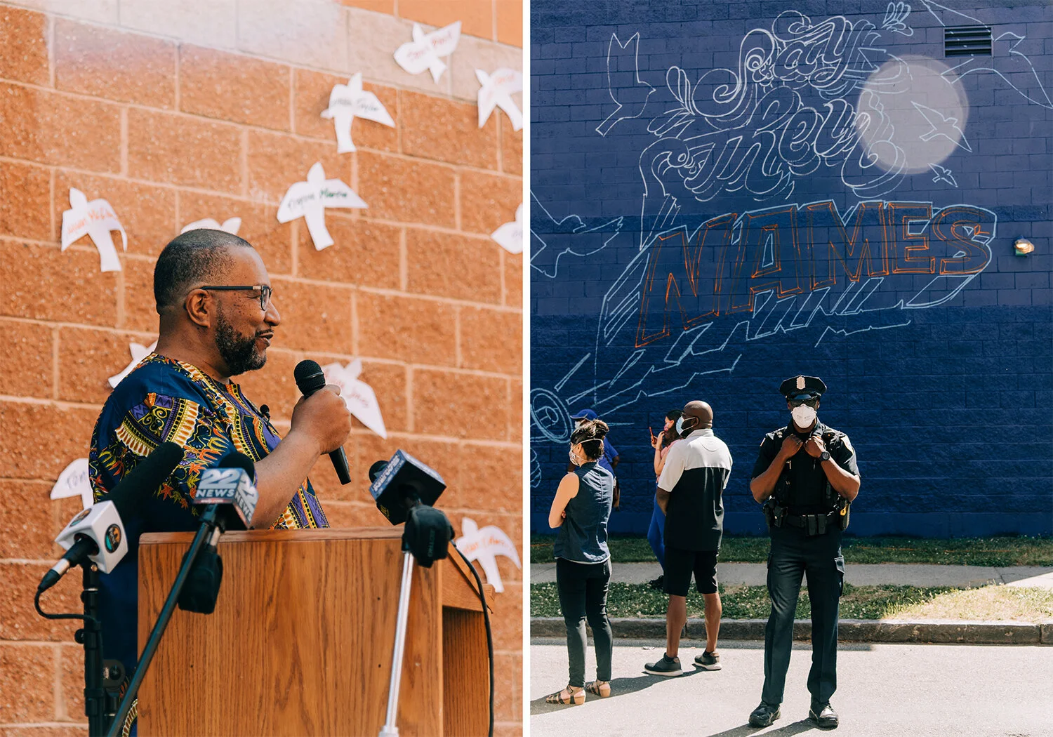 SAY THEIR NAMES: A MURAL IN SPRINGFIELD, MASSACHUSETTS — Isabella ...