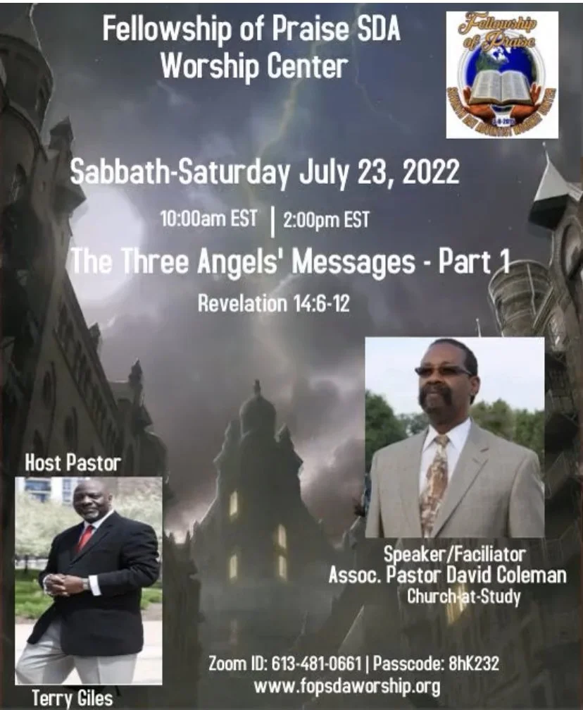 The Three Angels' Messages - Part 1 — Fellowship of Praise