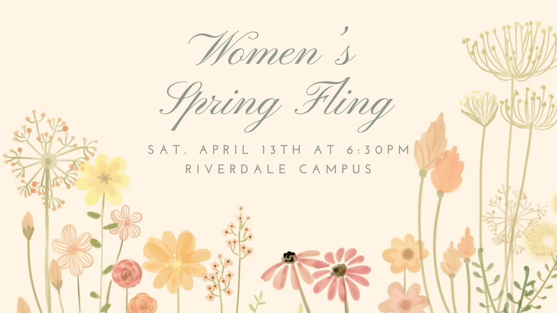 Women's Spring Fling — Alpine Church
