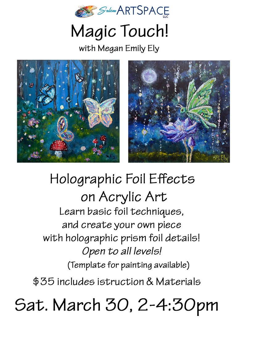 Coming Events List — Salem ArtSpace,LLC