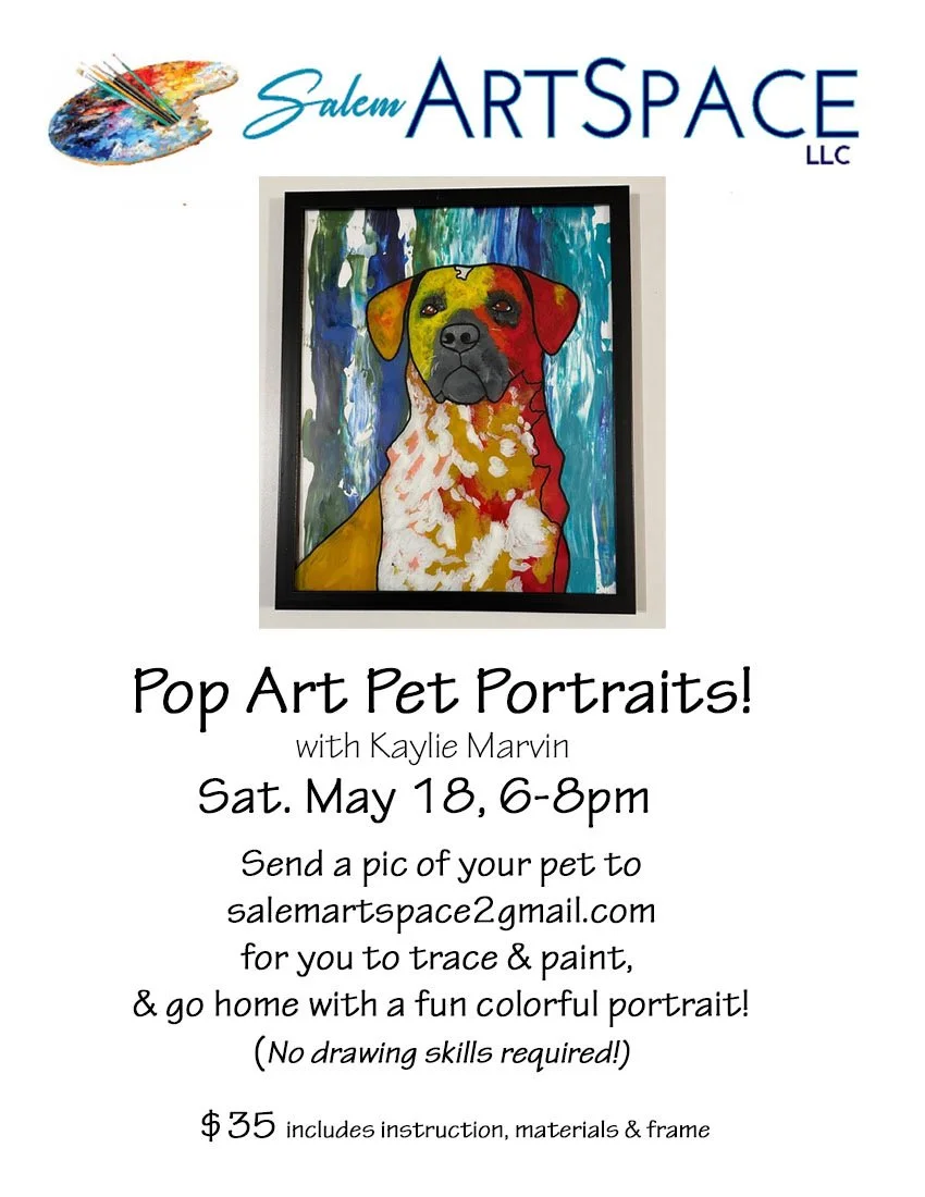 Coming Events List — Salem ArtSpace,LLC