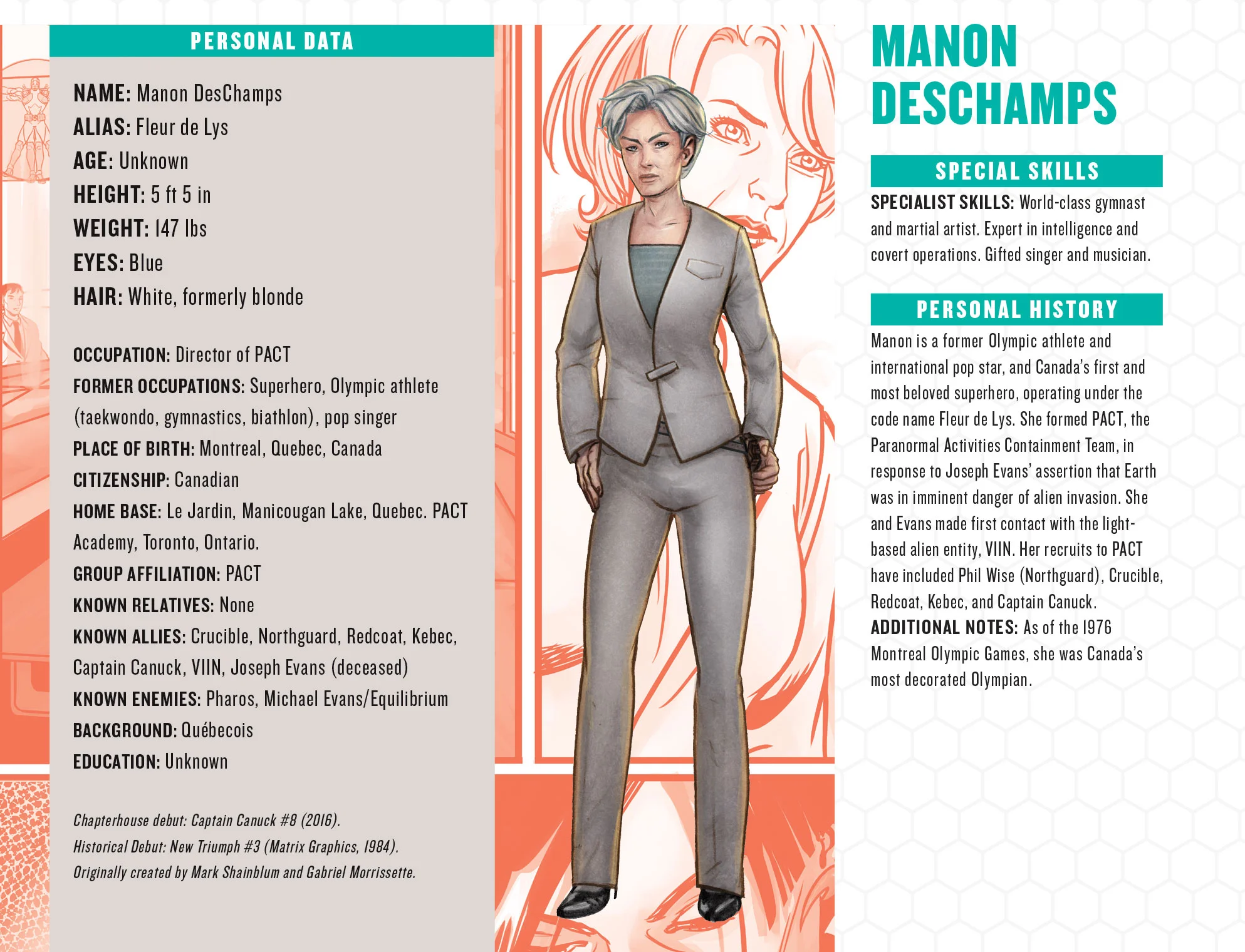 Manon Bio — Lev Gleason®