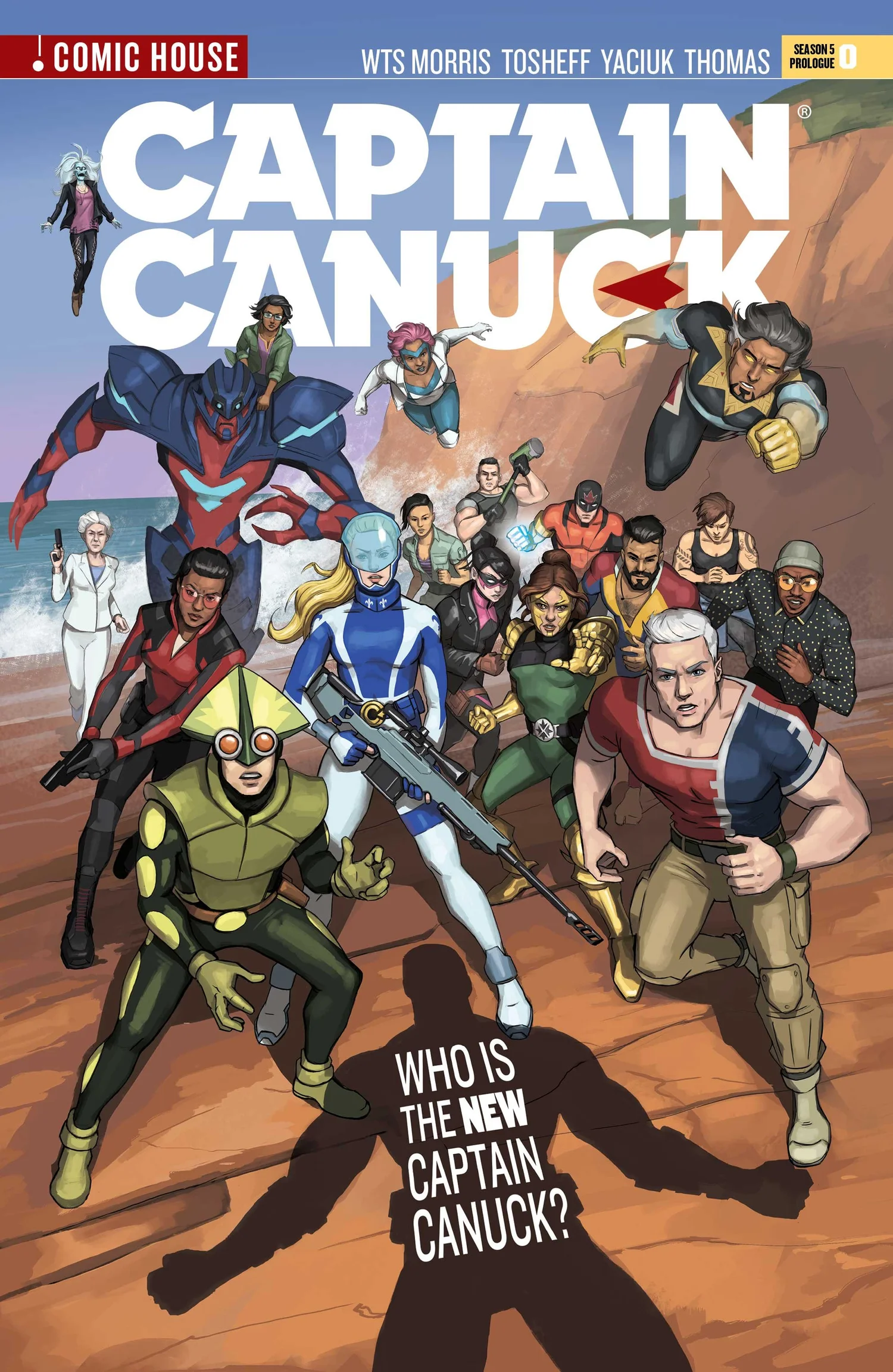Captain Canuck Season 5: Equilibrium Shift — Lev Gleason®