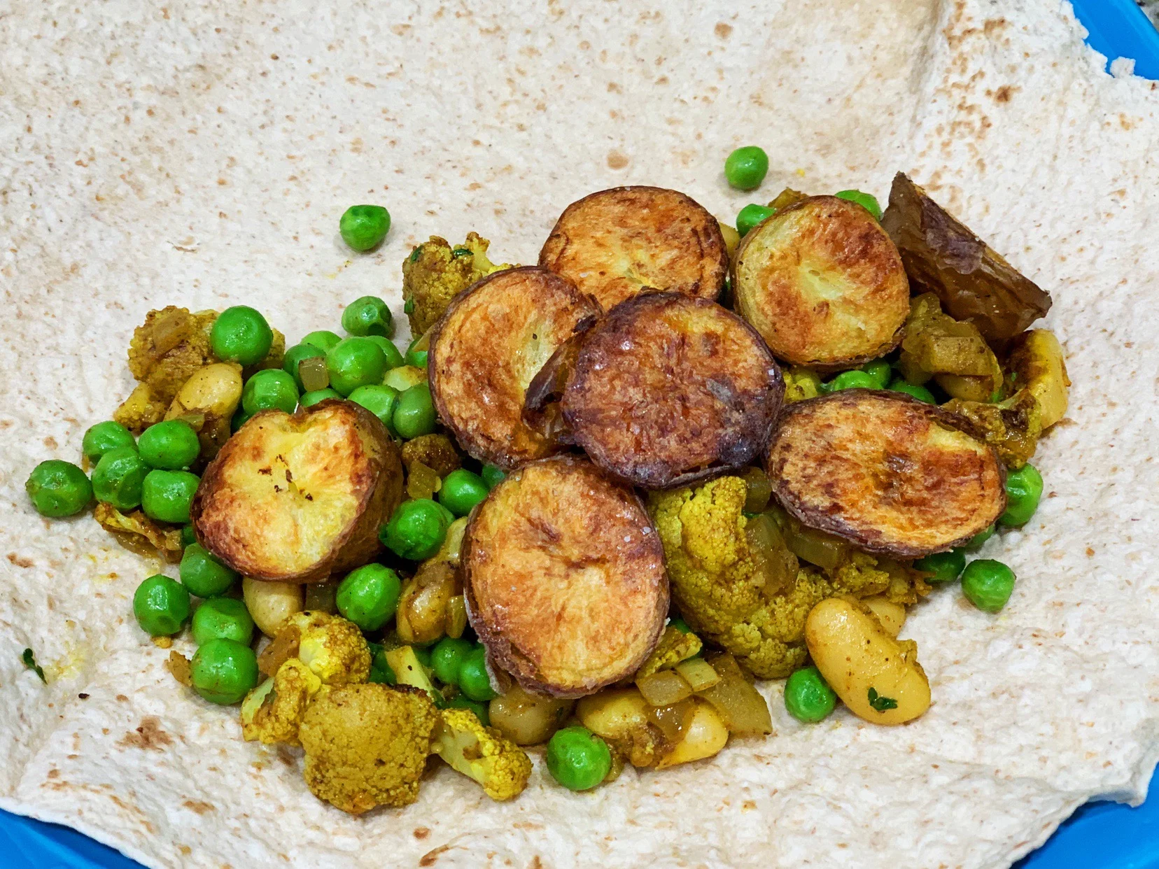 Grilled Samosa Wraps with Cilantro Mint Chutney — OKCVEGGIE ...