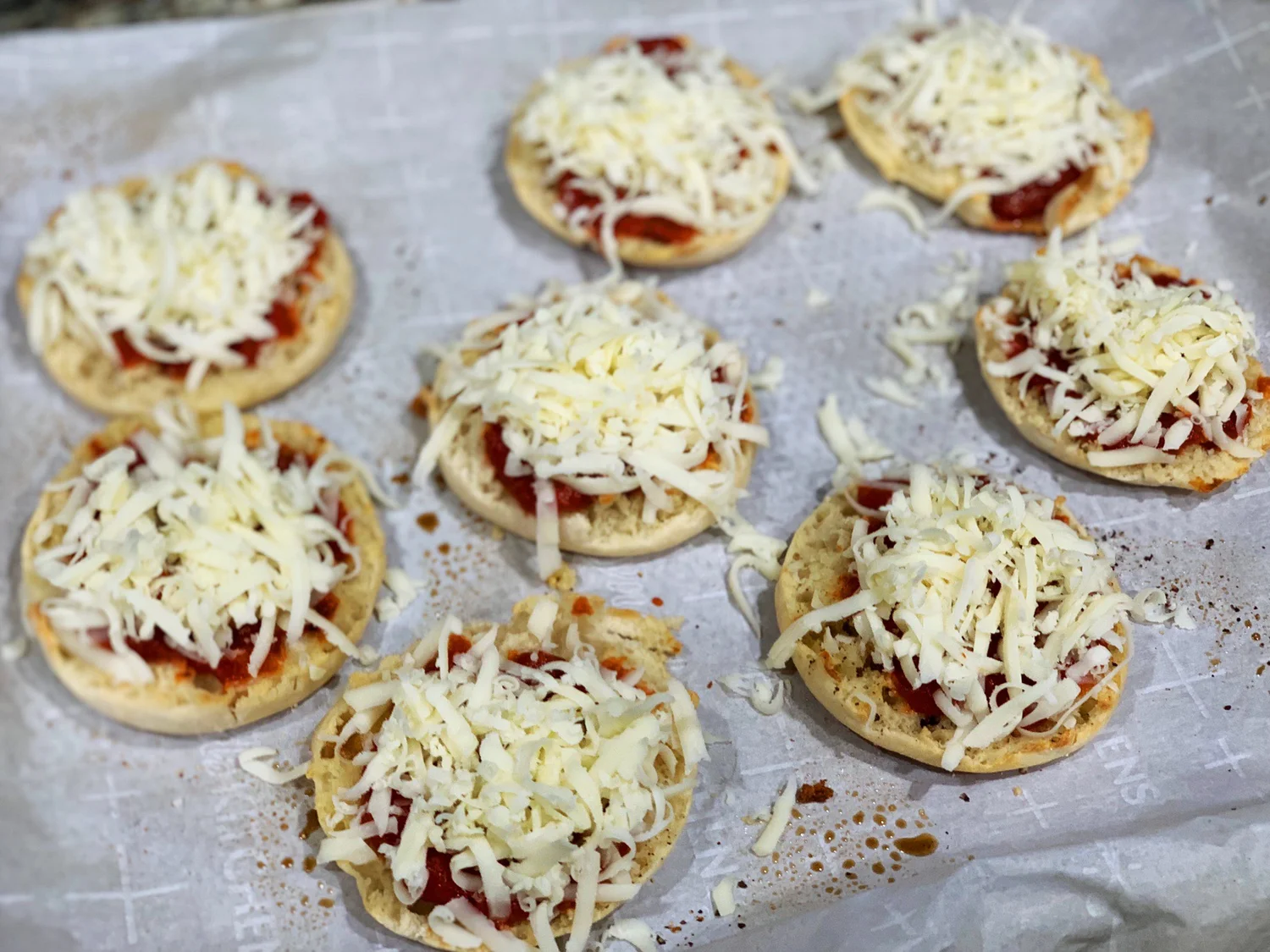 English Muffin Pizzas — OKCVEGGIE | Vegetarian Recipes