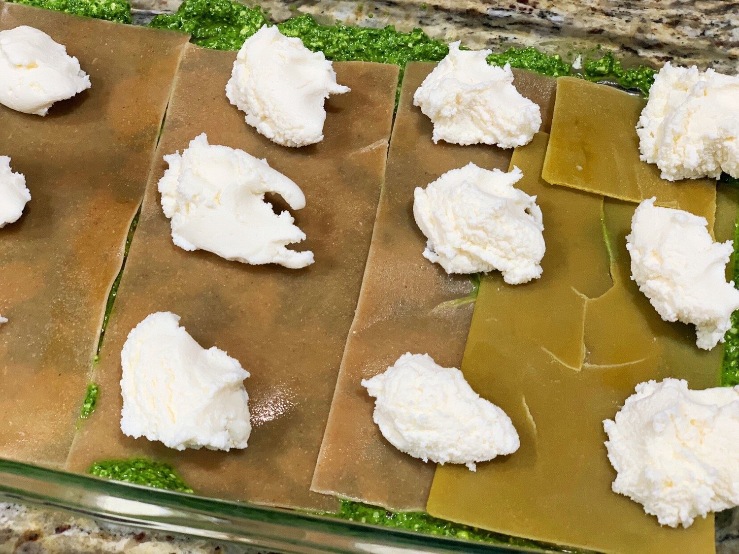 Green Veggie Lasagna with Spinach Pesto — OKCVEGGIE | Vegetarian Recipes