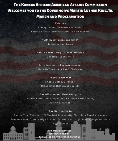 Martin Luther King Proclamation — Nicodemus Historical Society & Museum
