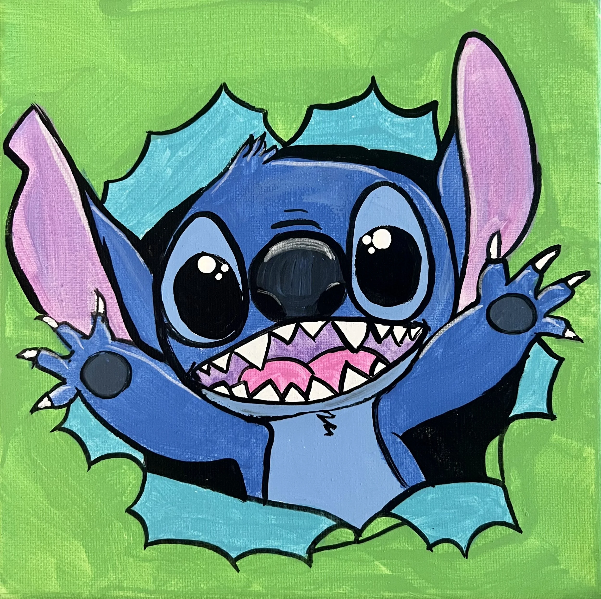 Here's Stitch Paint Kit — Paint Nights With Sara & Co.