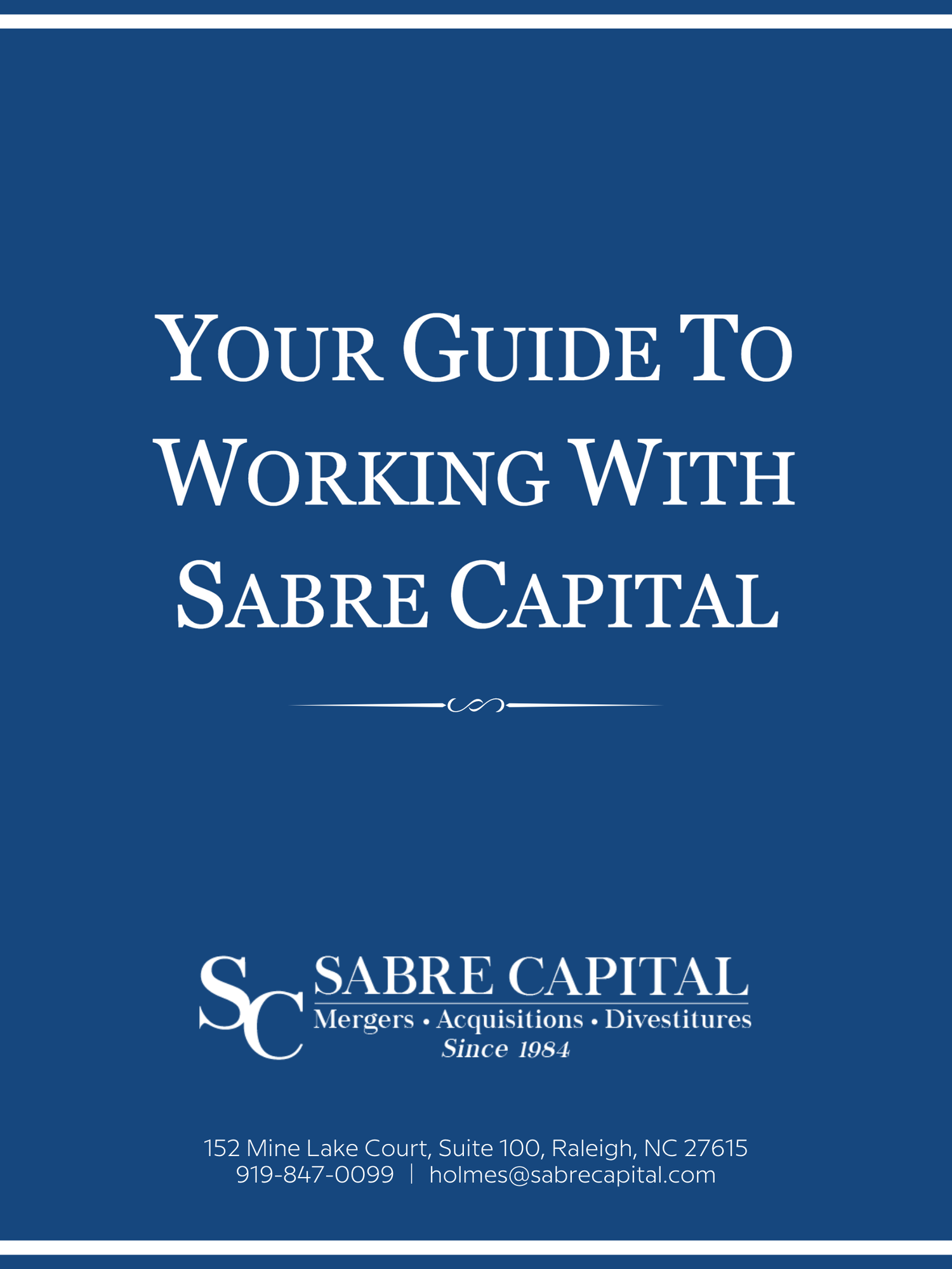 Resources — Sabre Capital