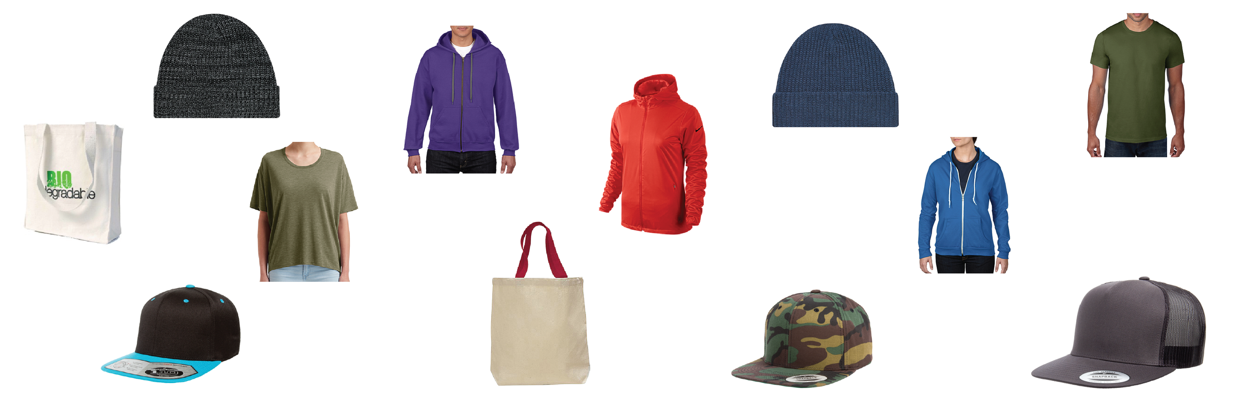 Goods to add your logo onto — Limelight Screen Printing