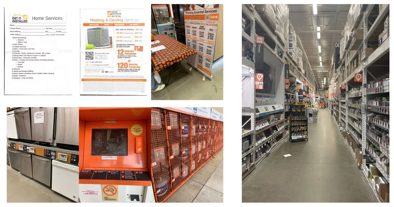 Home Depot Aisle Map