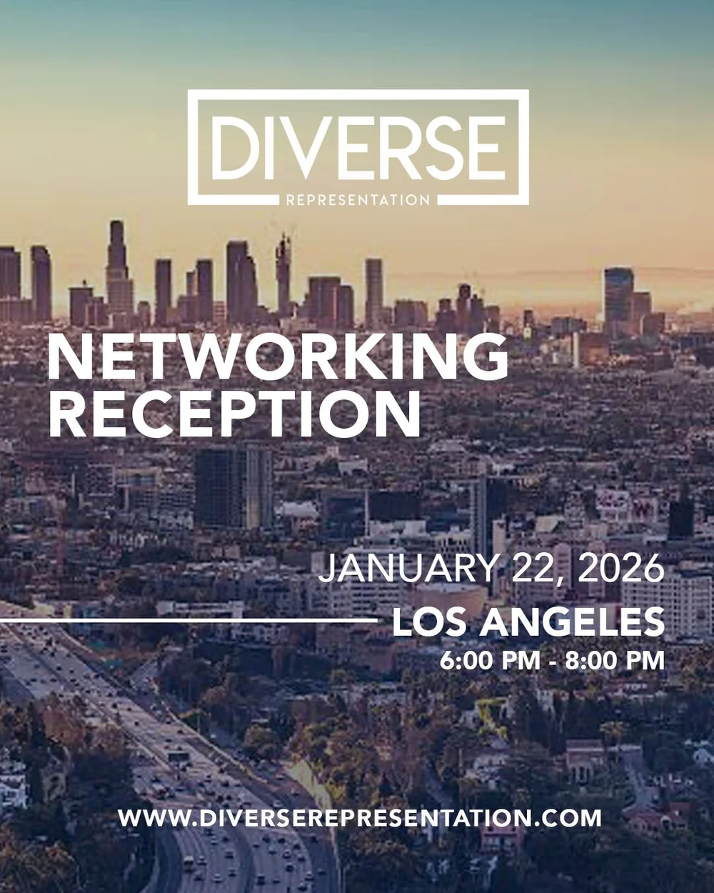 Networking Reception (Los Angeles) — Diverse Representation