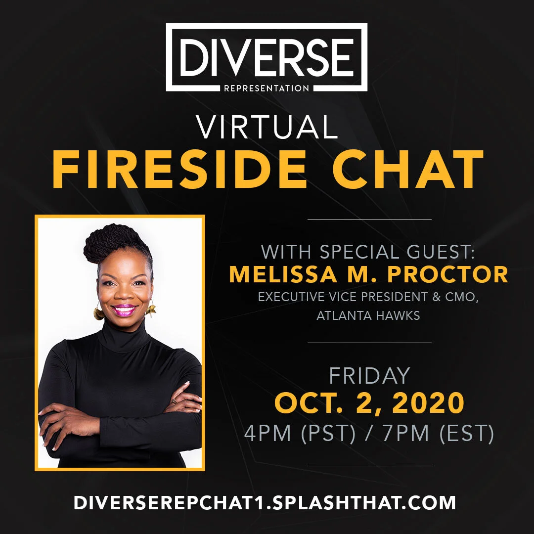 [VIRTUAL] Fireside Chat with Melissa Proctor — Diverse Representation