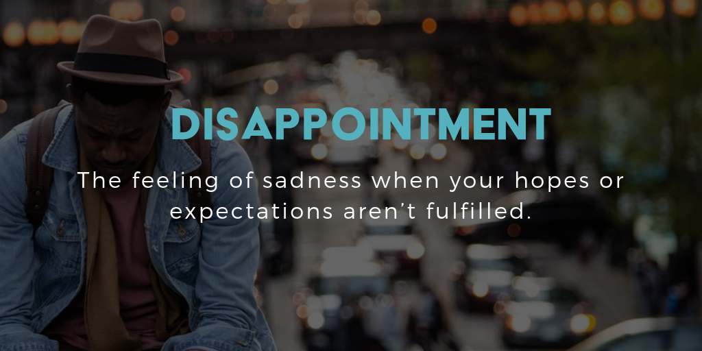 The Difference Between Disappointment & Discouragement — seebeyond