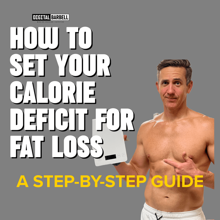 How To Set Your Calorie Deficit For Fat Loss - Step by Step Guide ...