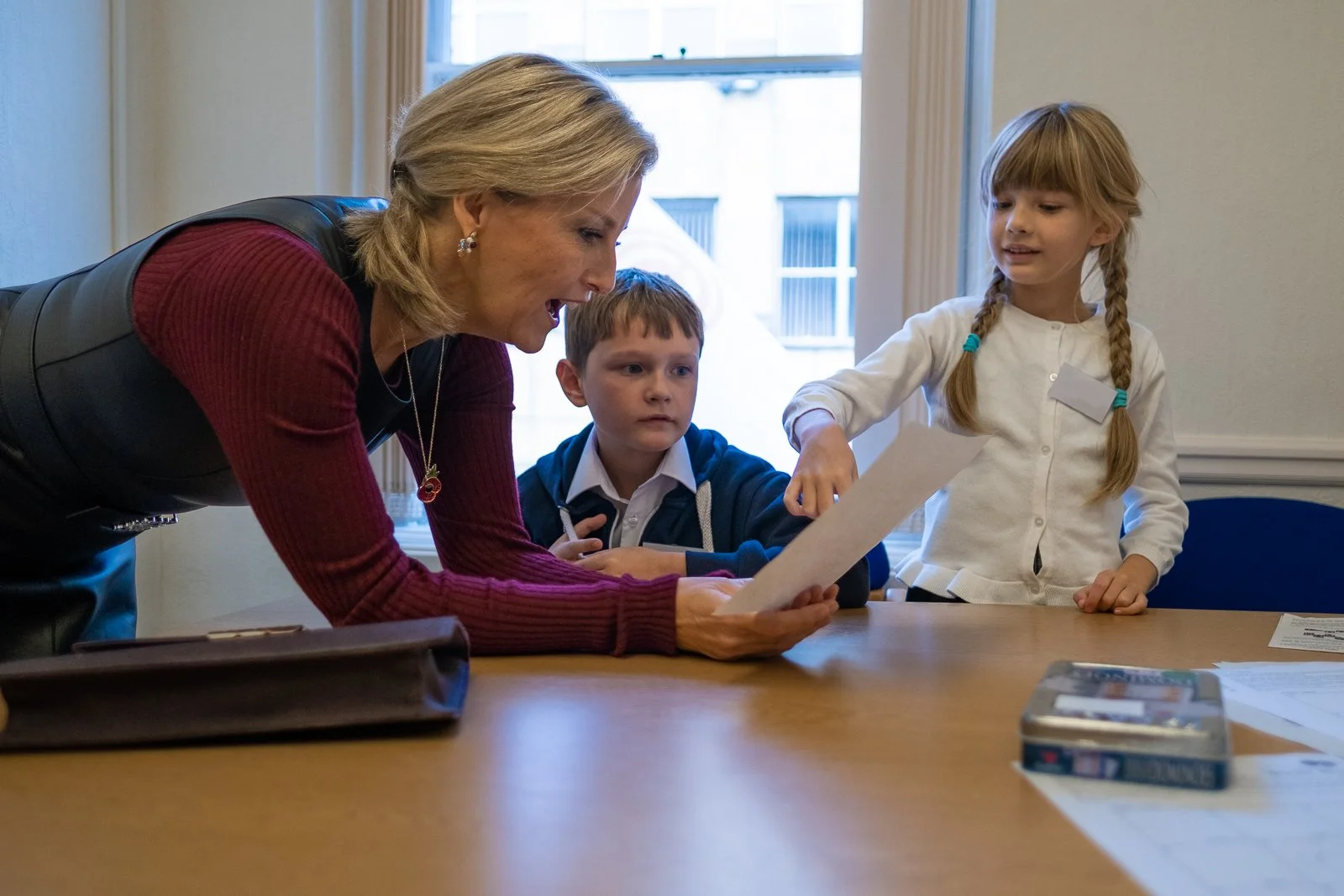 Royal Visit — CHARIS refugees