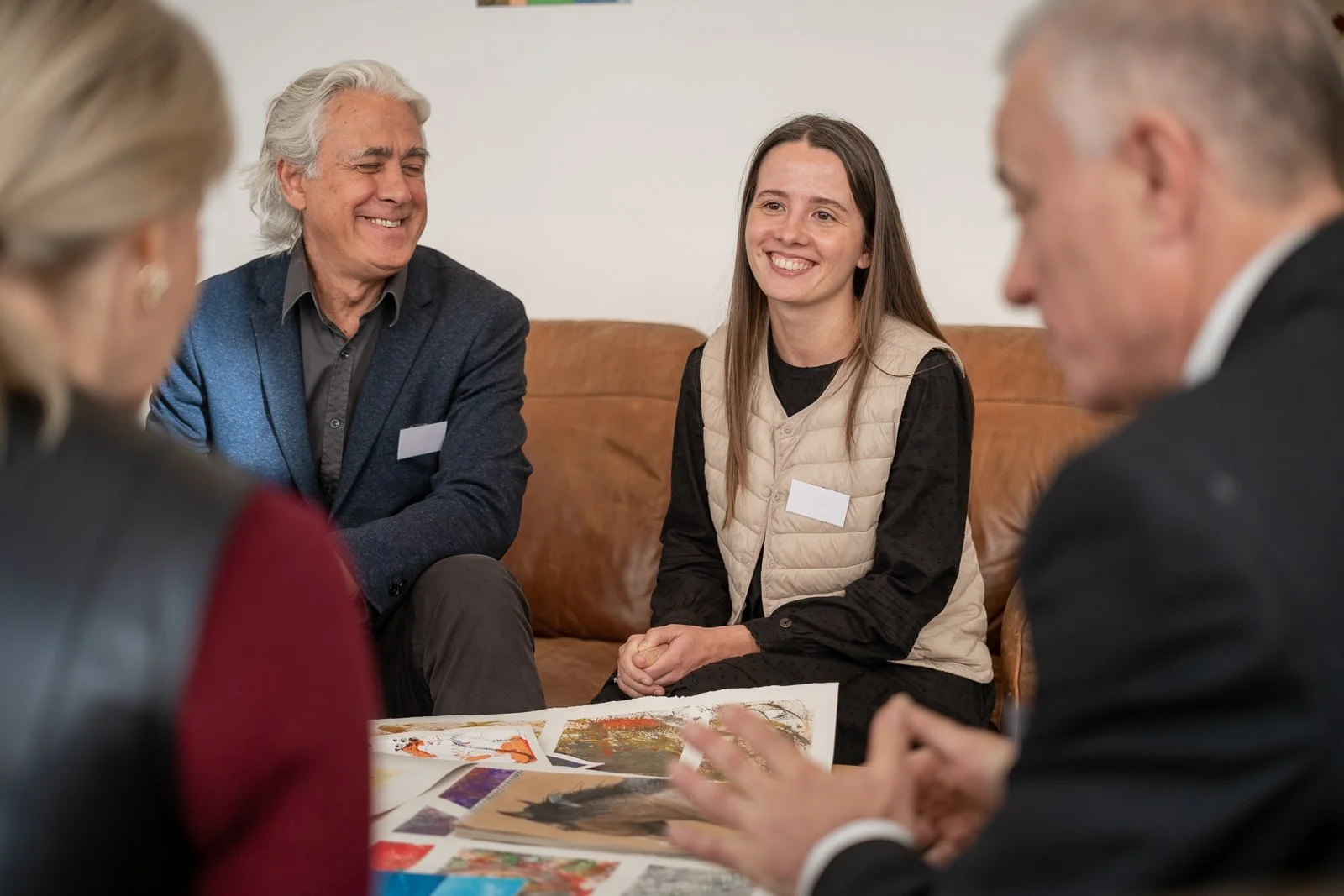 Royal Visit — CHARIS refugees