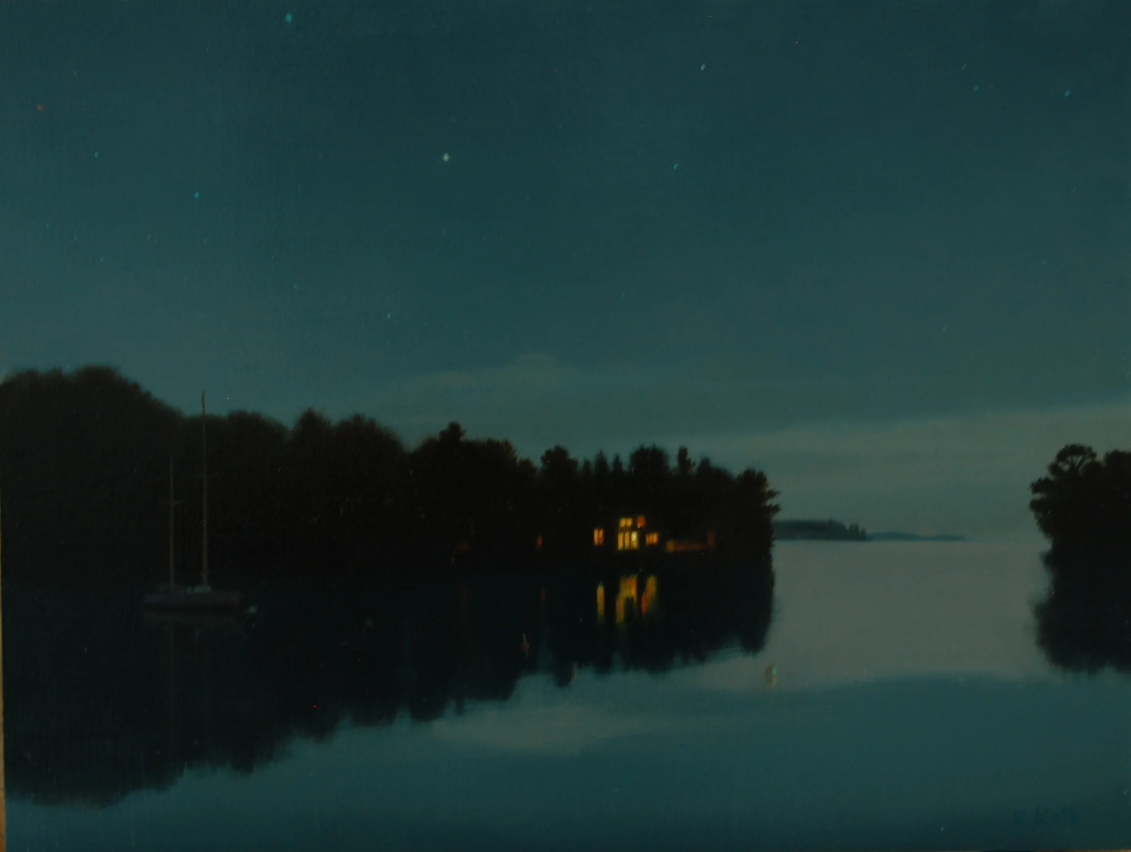 Nocturne paintings by Kathleen Kolb — Kathleen Kolb Vermont Artist
