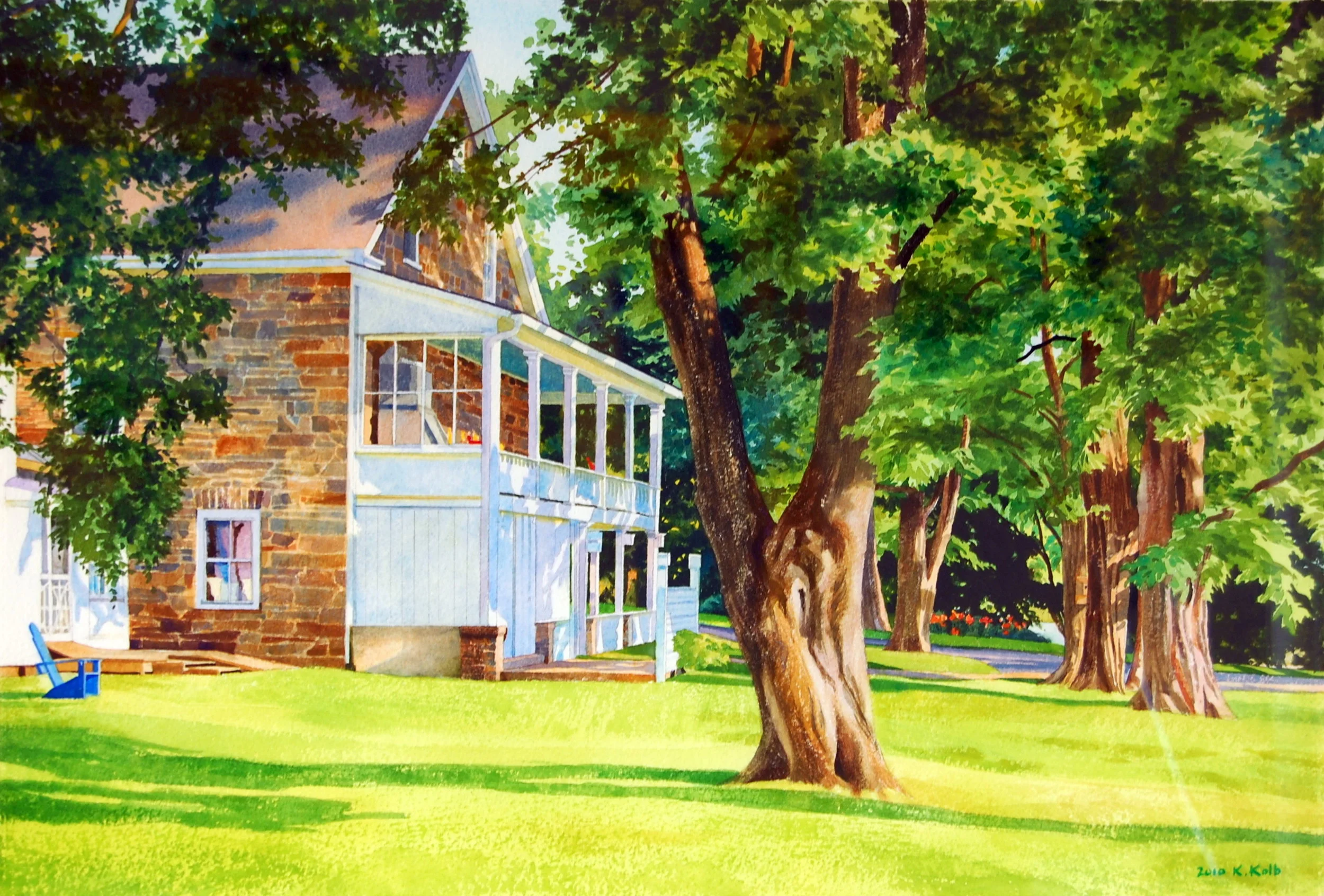 Watercolor paintings by Kathleen Kolb — Kathleen Kolb Vermont Artist