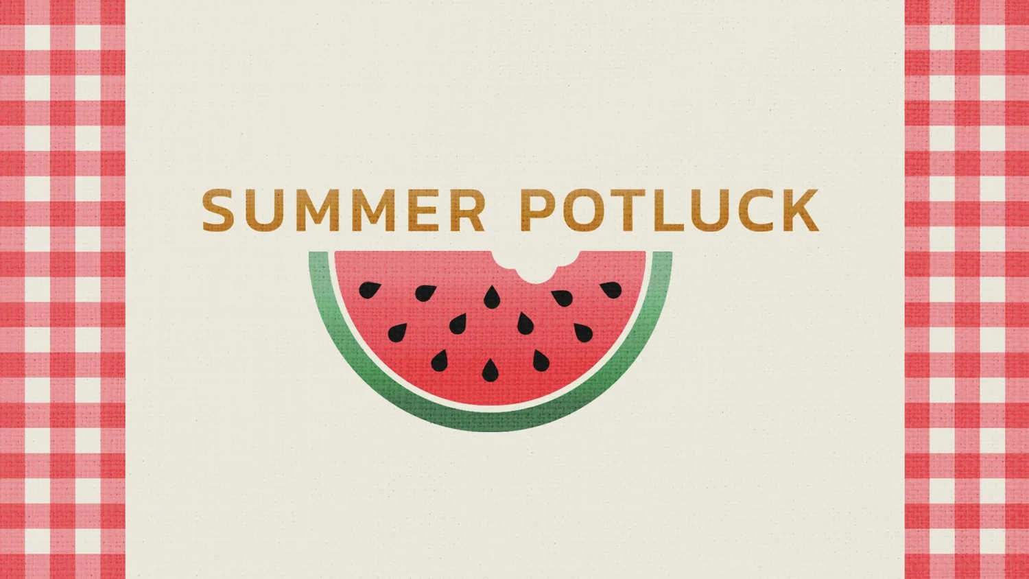 July Summer Potluck — Grace City Church