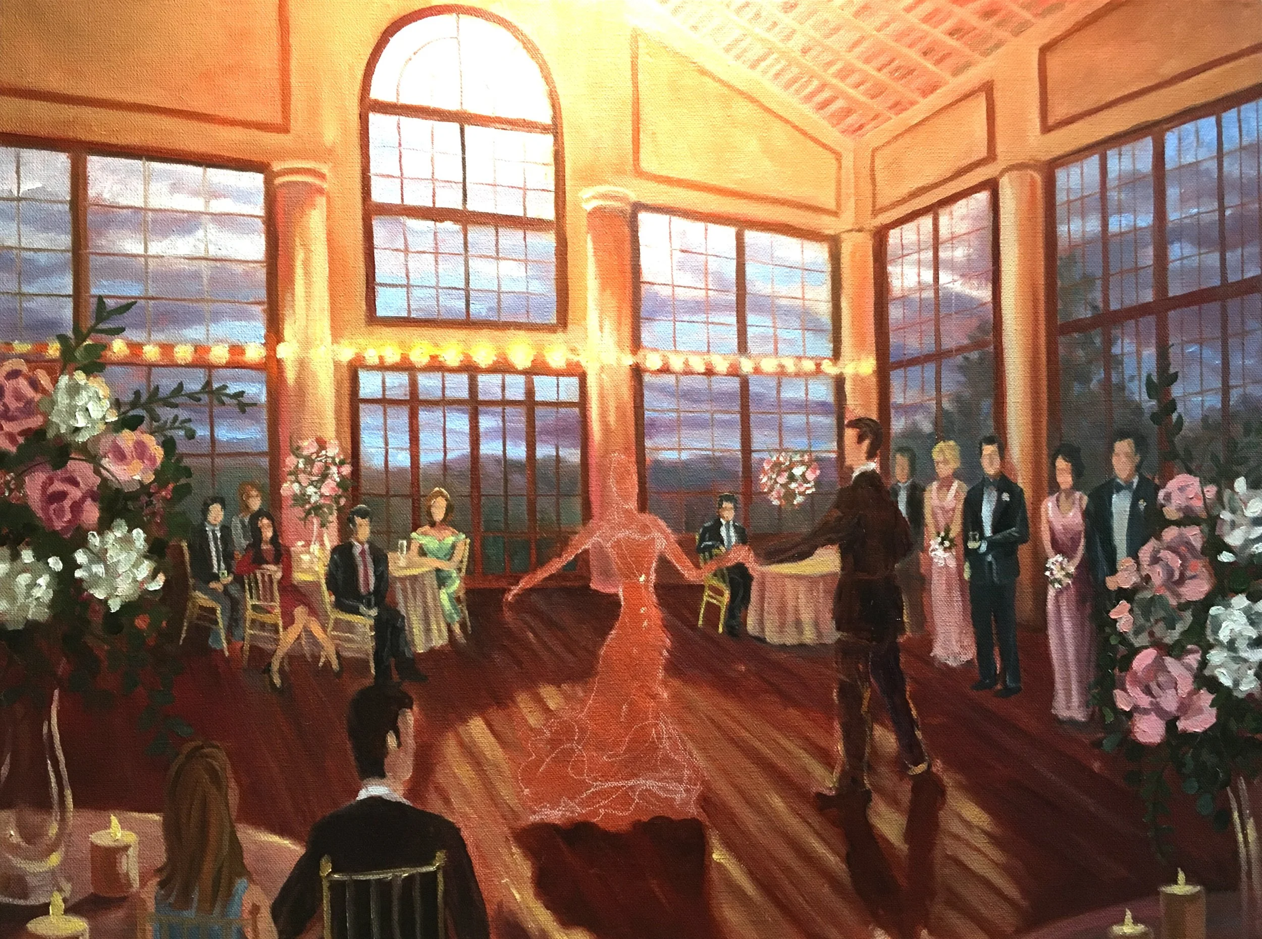 Live Wedding Painting — "I Do" Weddings and More