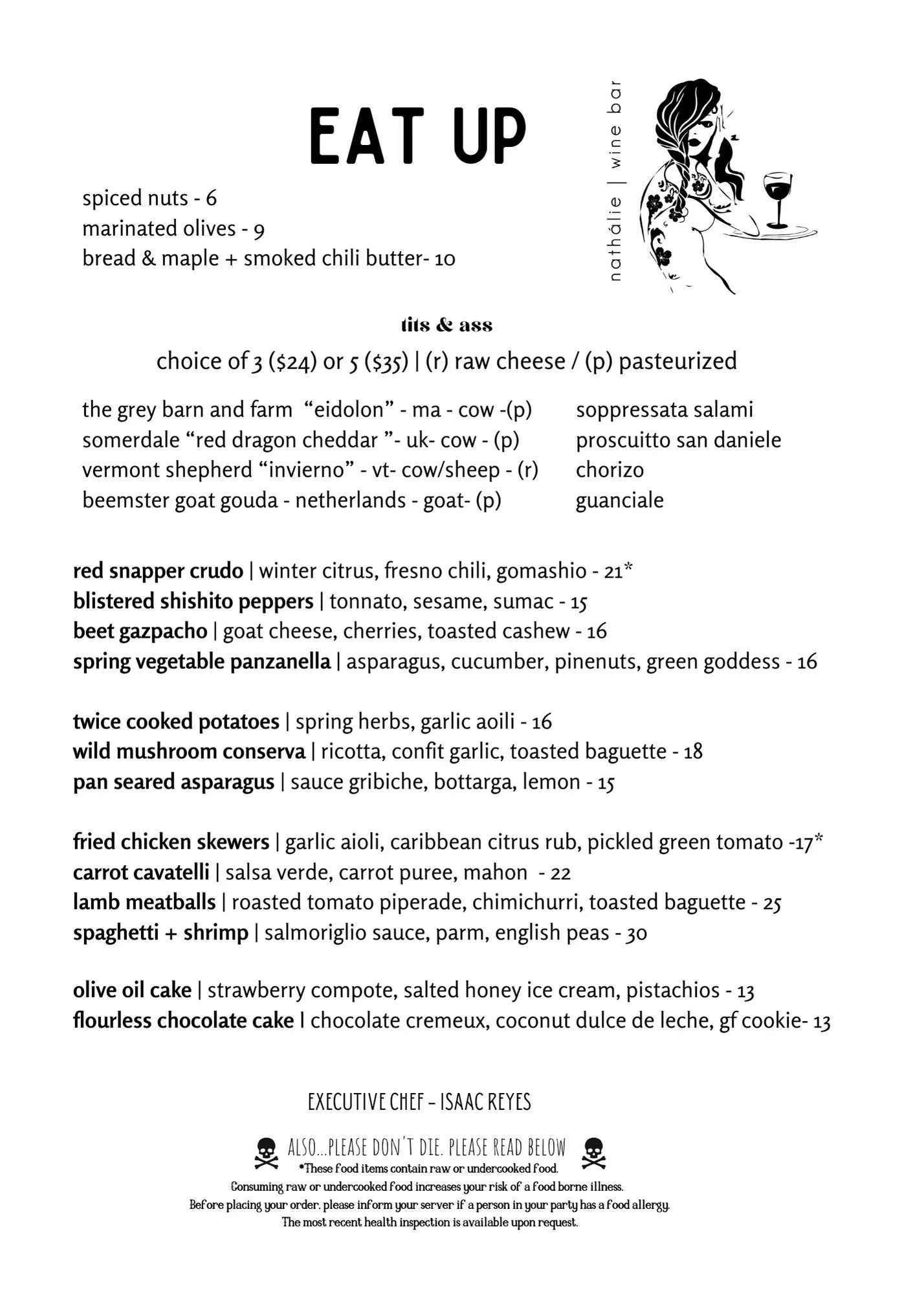 Menus — nathálie