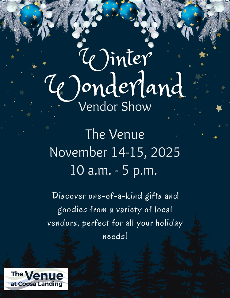 Upcoming Public Events — The Venue at Coosa Landing