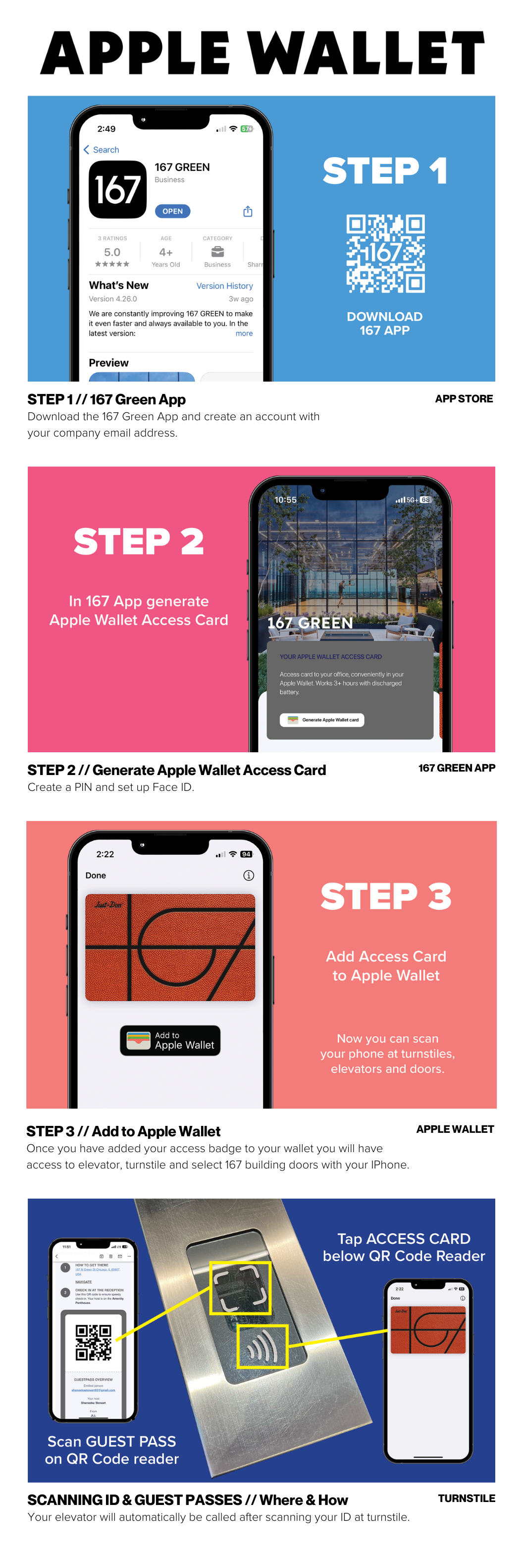 Access Badge — 167 Green Street