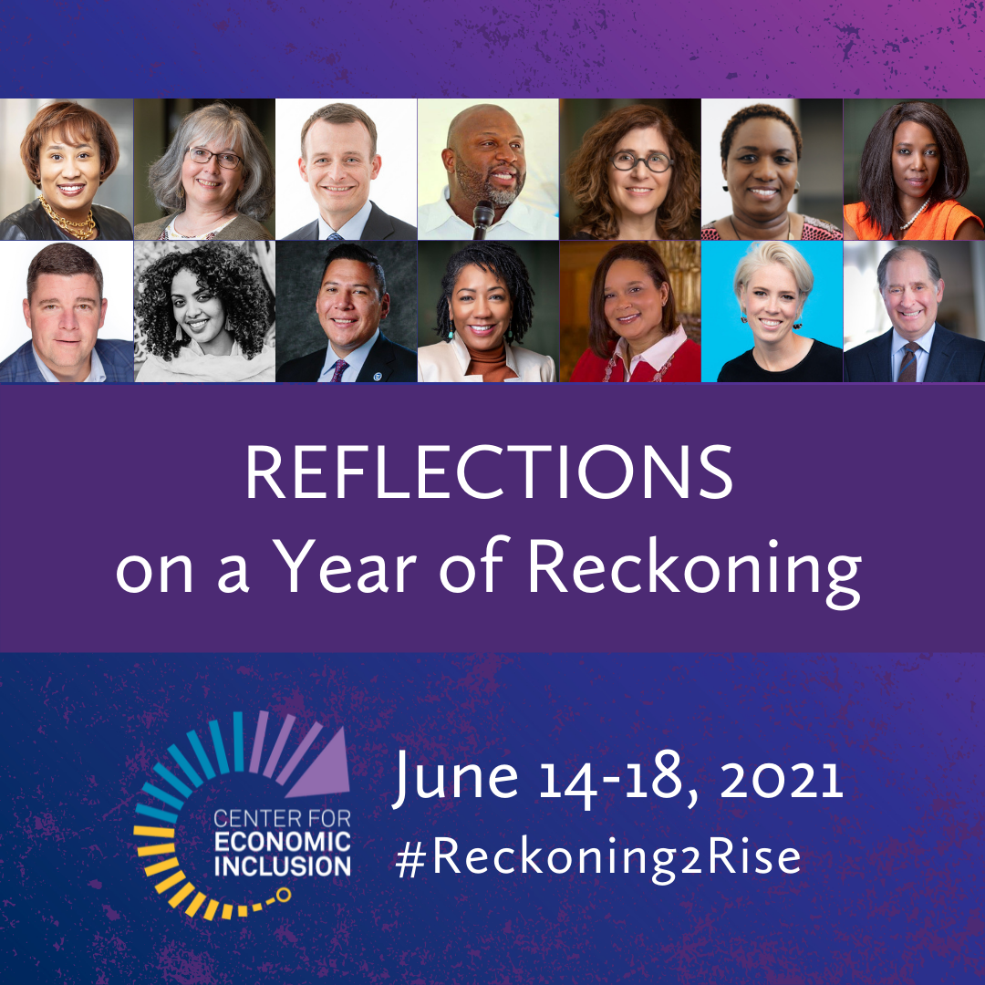 REFLECTIONS ON A YEAR OF RECKONING: Charlie Zelle — Center for Economic ...