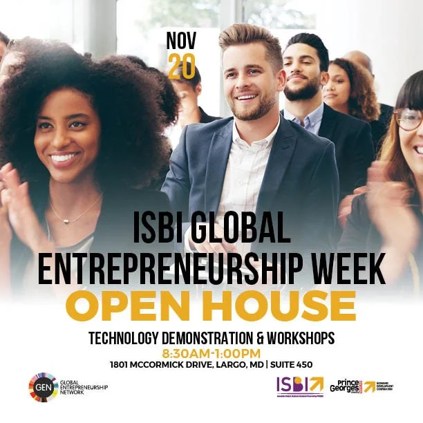 Global Entrepreneurship Week Open House: Technology Demonstration & Workshop — Prince George's ...