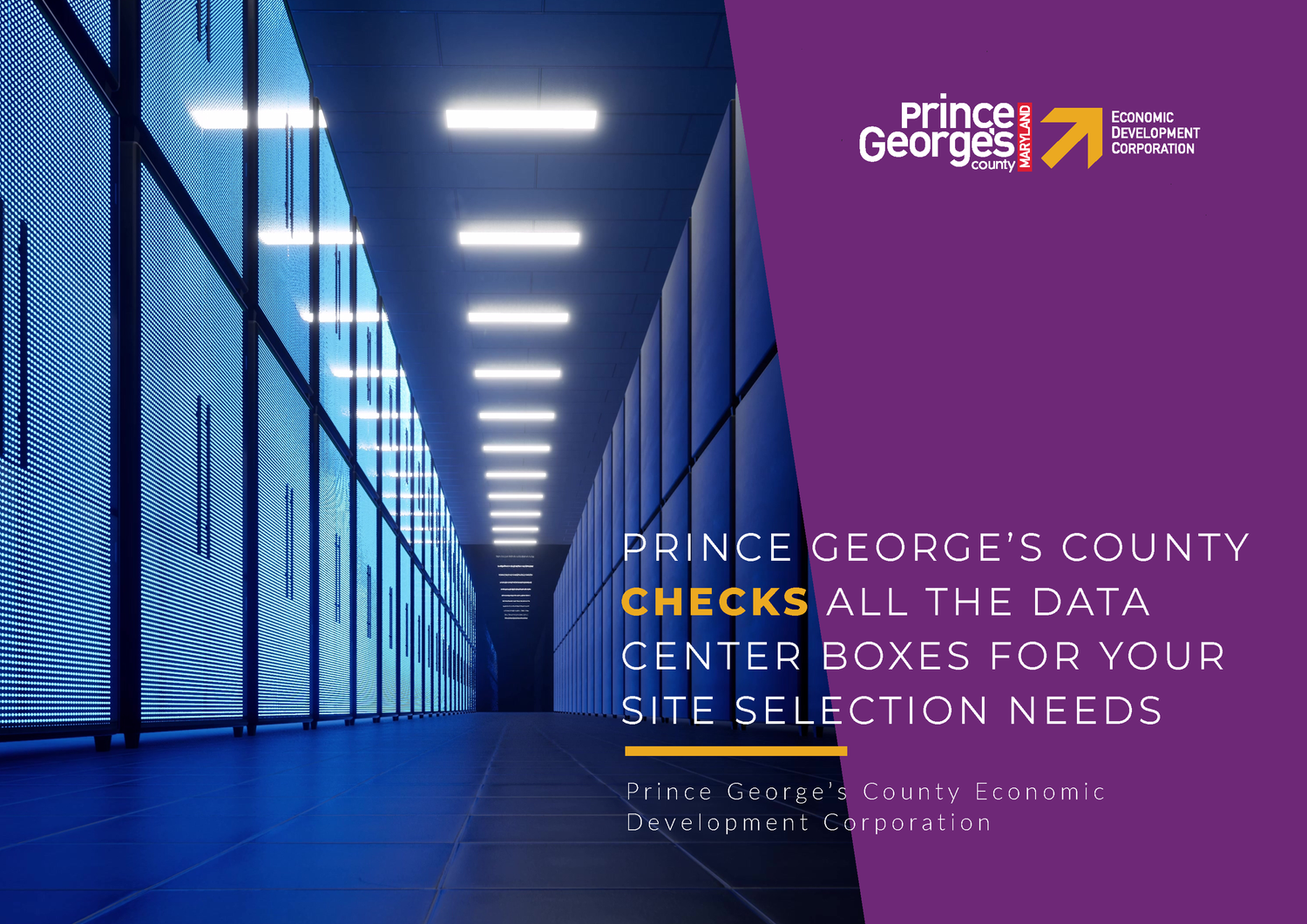 Data Center — Prince George's County Economic Development Corporation