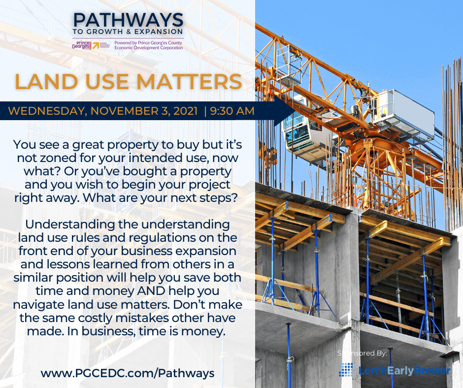 Pathways – Land Use Matters — Prince George's County Economic ... Pathways – Land Use Matters — Prince George's County Economic ...