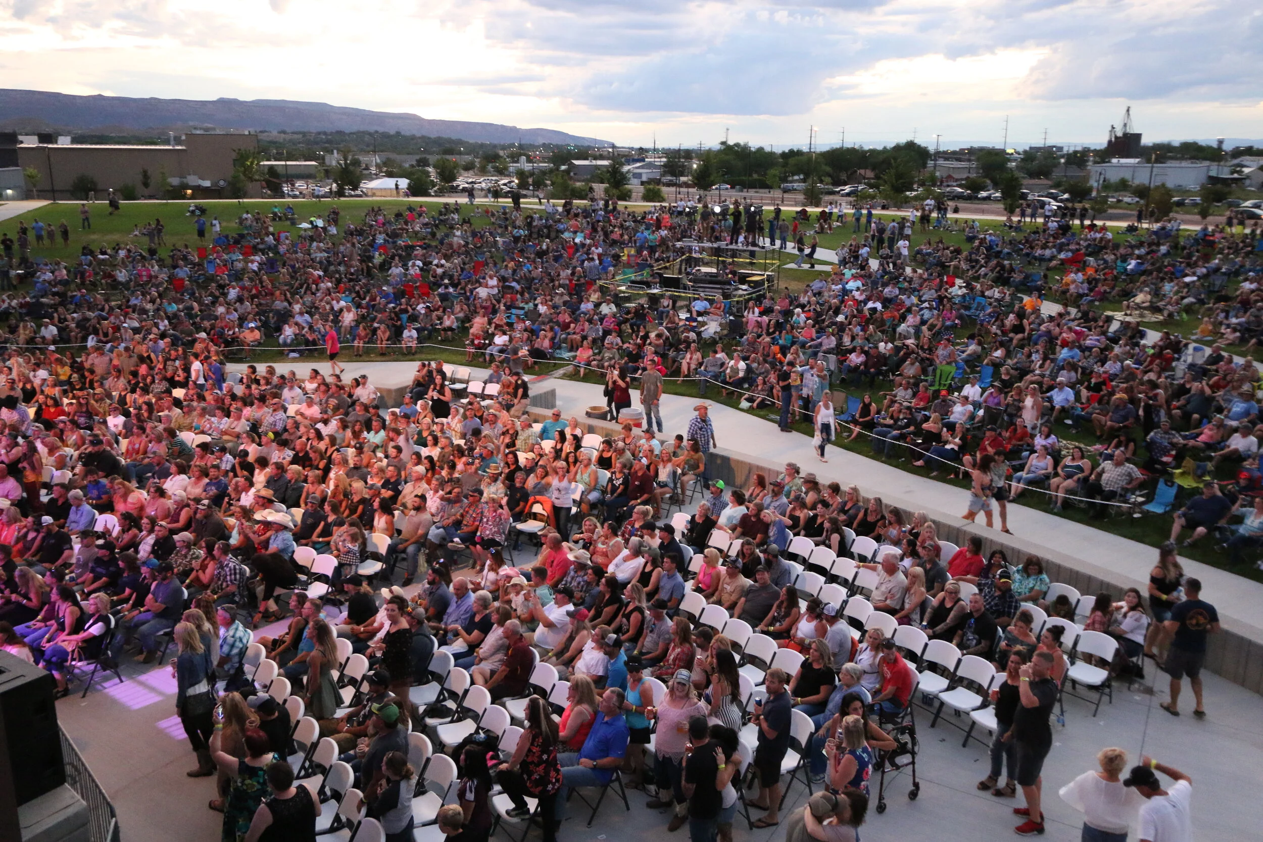 Amphitheater at Las Colonias Park