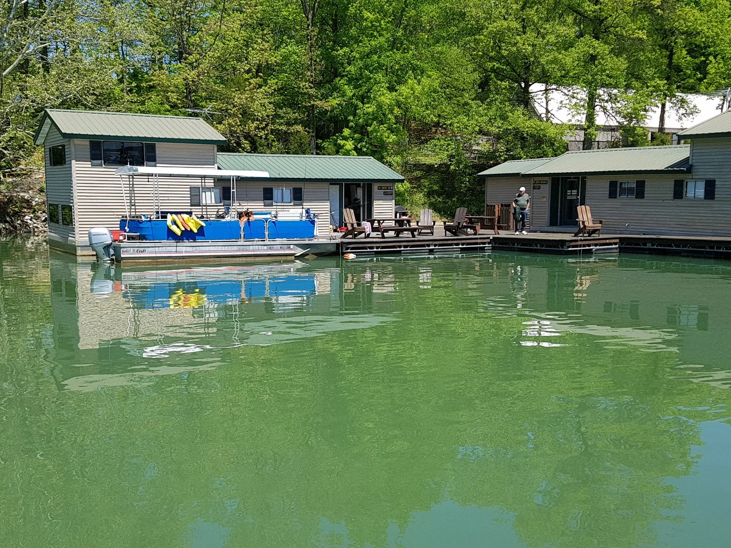 Floating Cabins — Patoka Lake Marina & Lodging