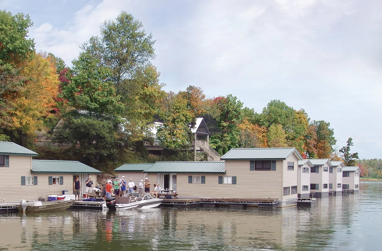 Floating Cabins — Patoka Lake Marina & Lodging