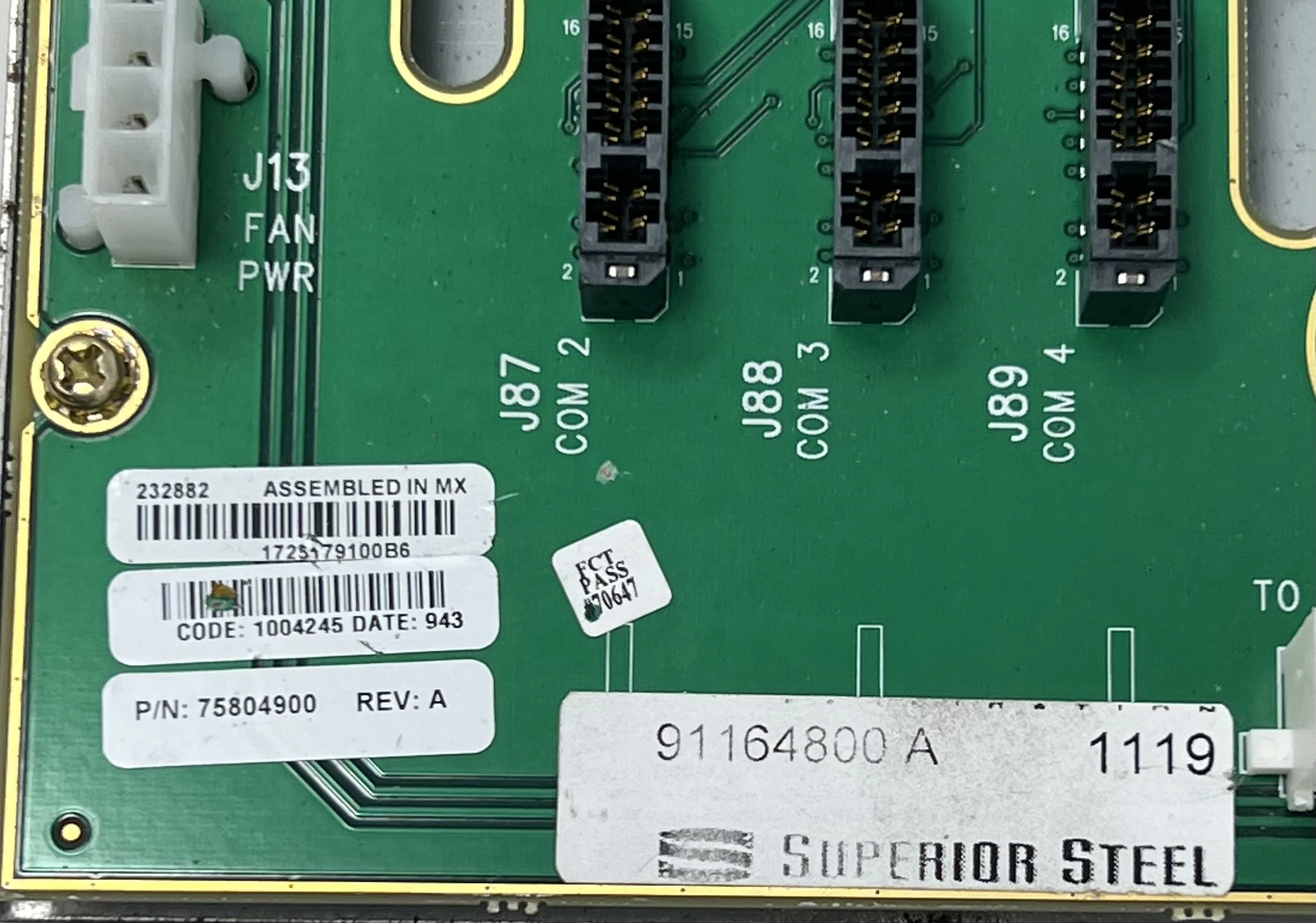 IGT BACKPLANE — INM INTERNATIONAL