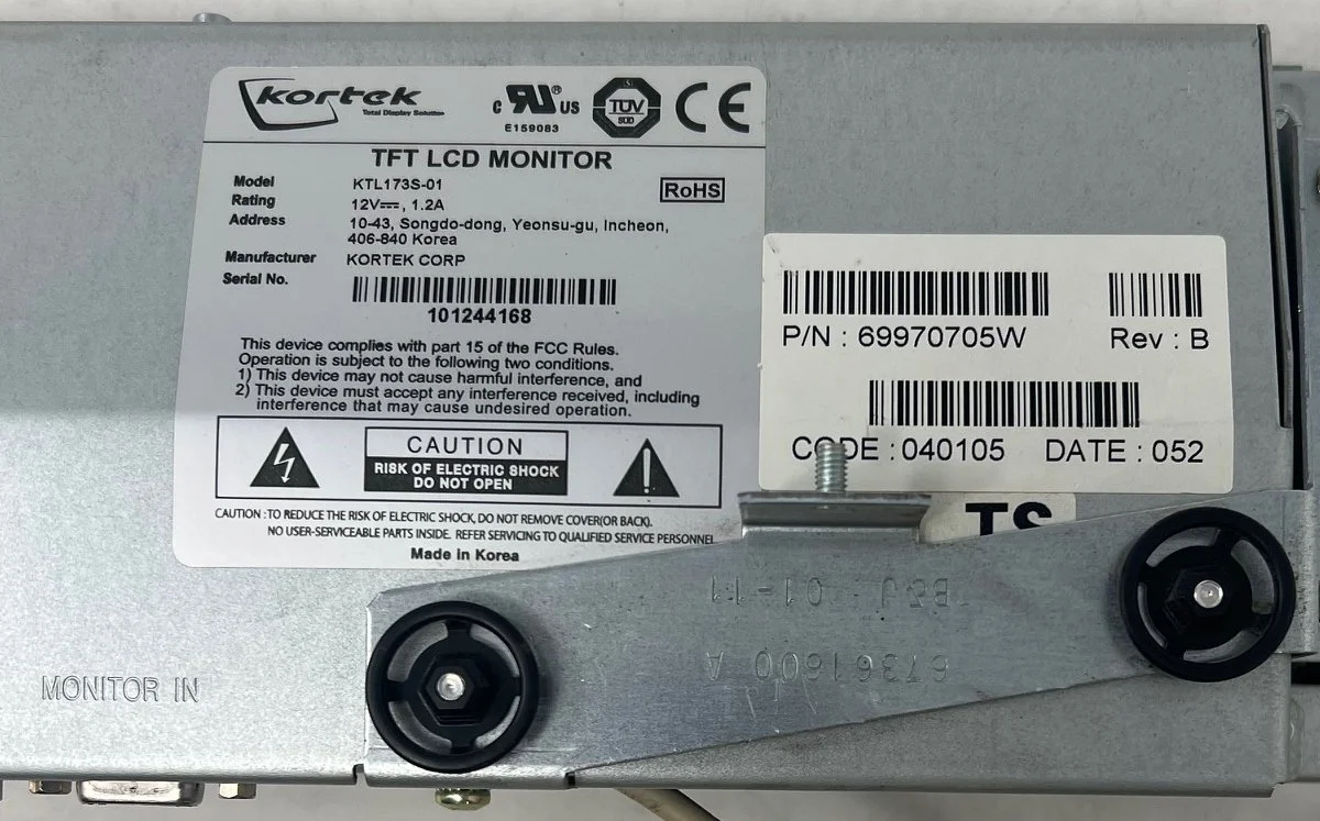 IGT 17×3 LCD Monitor — INM INTERNATIONAL