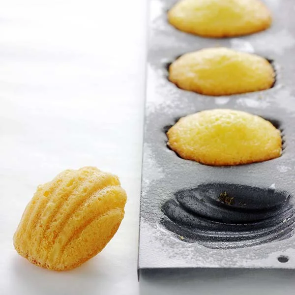 Coconut madeleines | a fork and a pencil