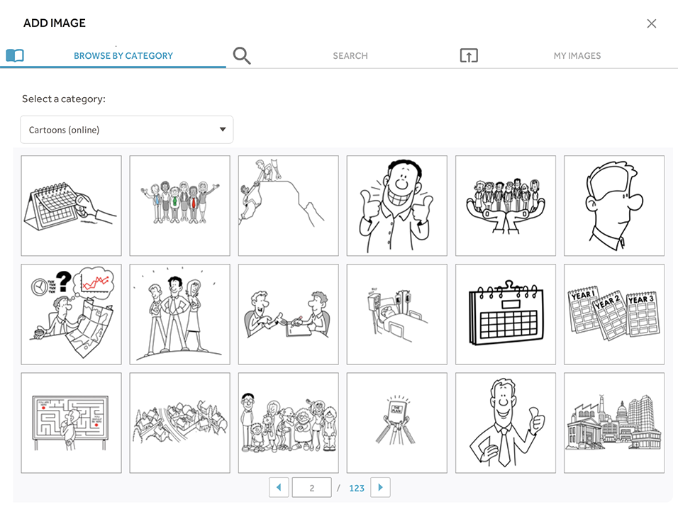 SVG Doodle Whiteboard Animation Cartoon Image Library