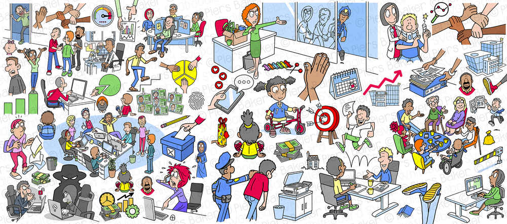 SVG Doodle Whiteboard Animation Cartoon Image Library