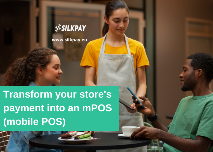 Transform your store's payment into an mPOS (mobile POS) — Silkpay.eu
