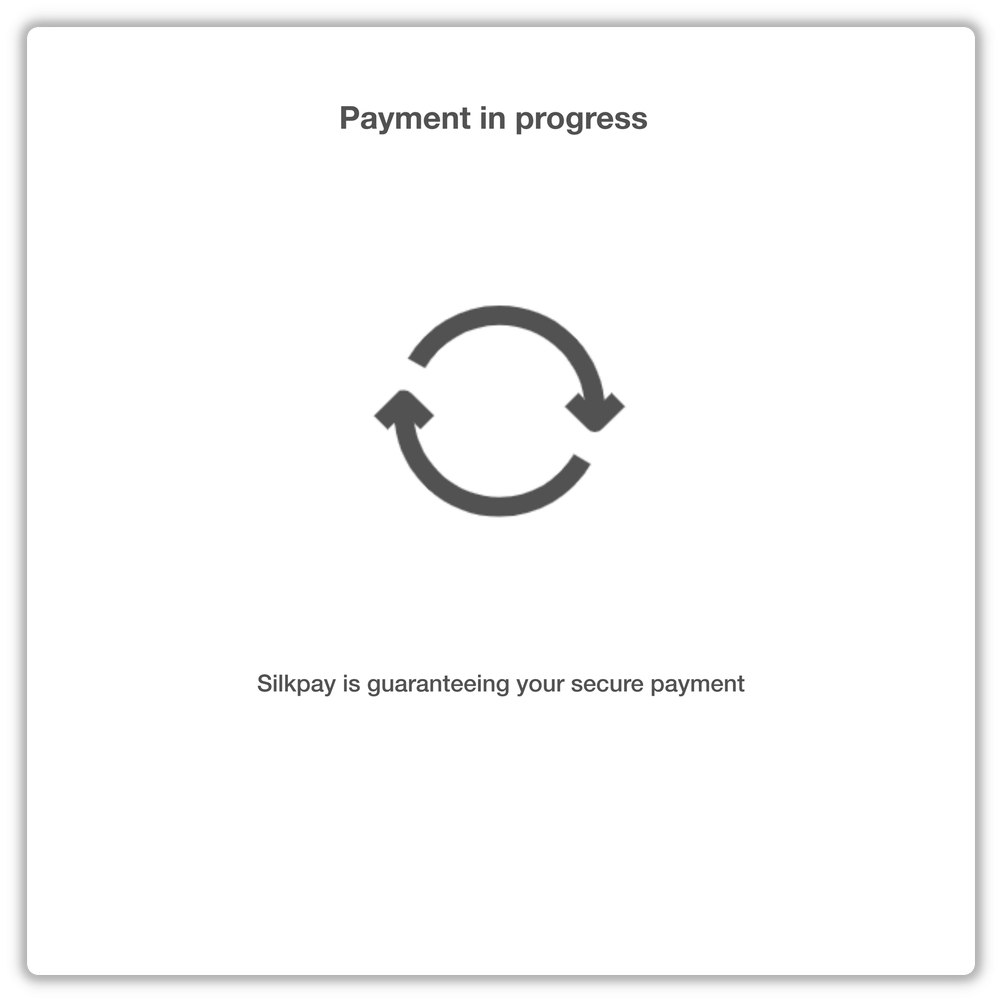 UnionPay QR code payment — Silkpay