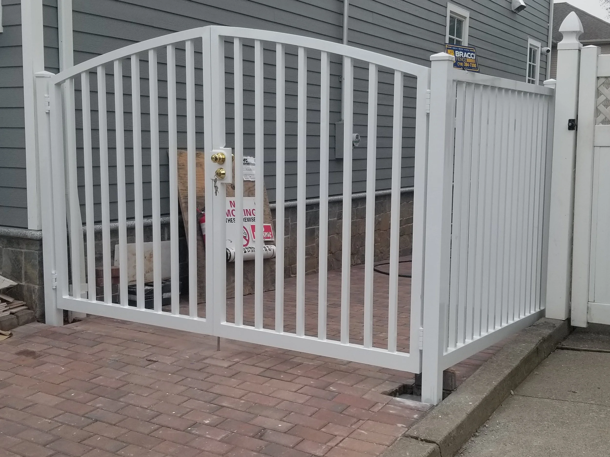 Fences | Railings | Steel Doors | Awnings - Bracci Fence & Iron Works ...