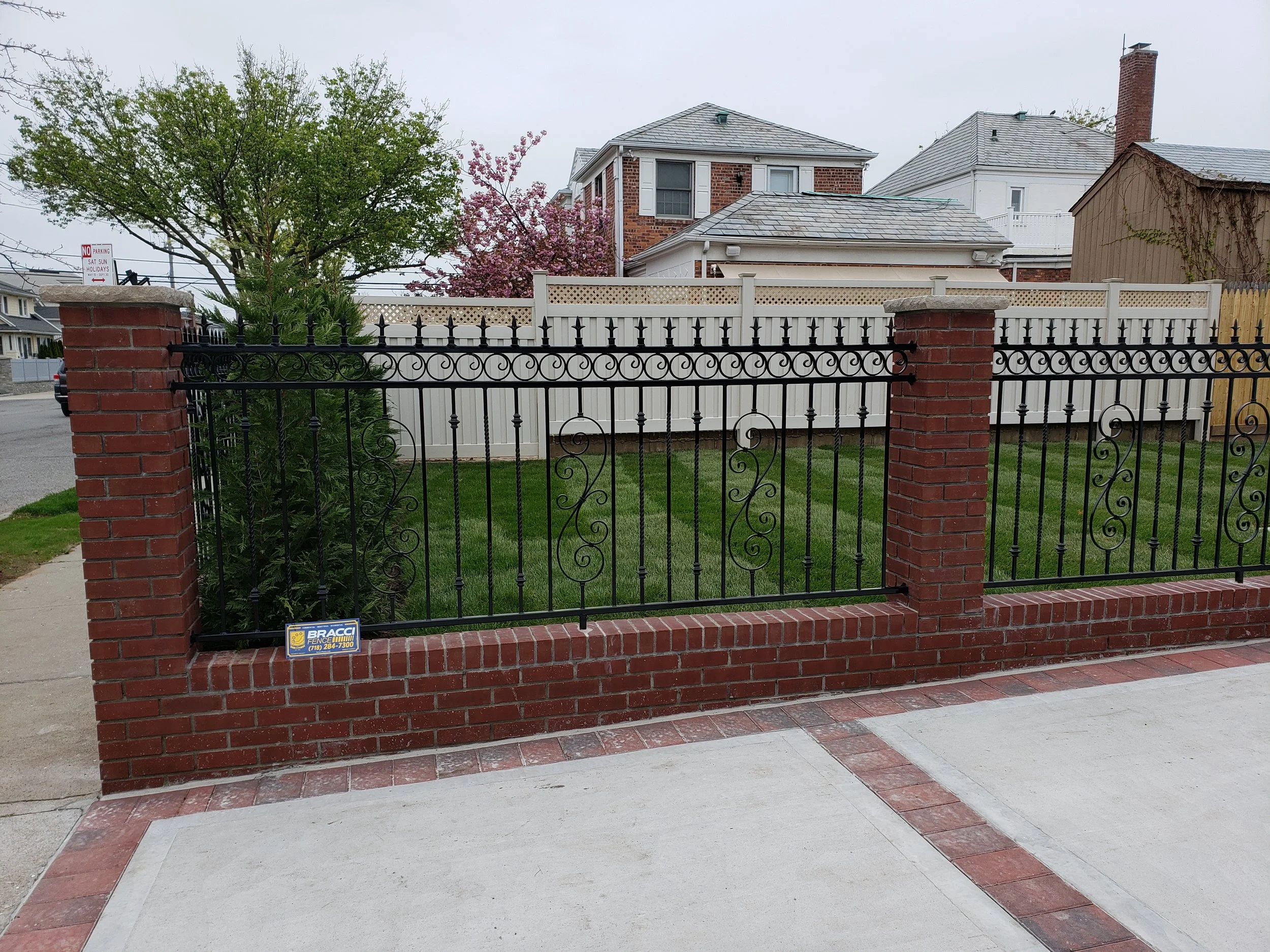 Our Work — Fences | Railings | Steel Doors | Awnings - Bracci Fence ...