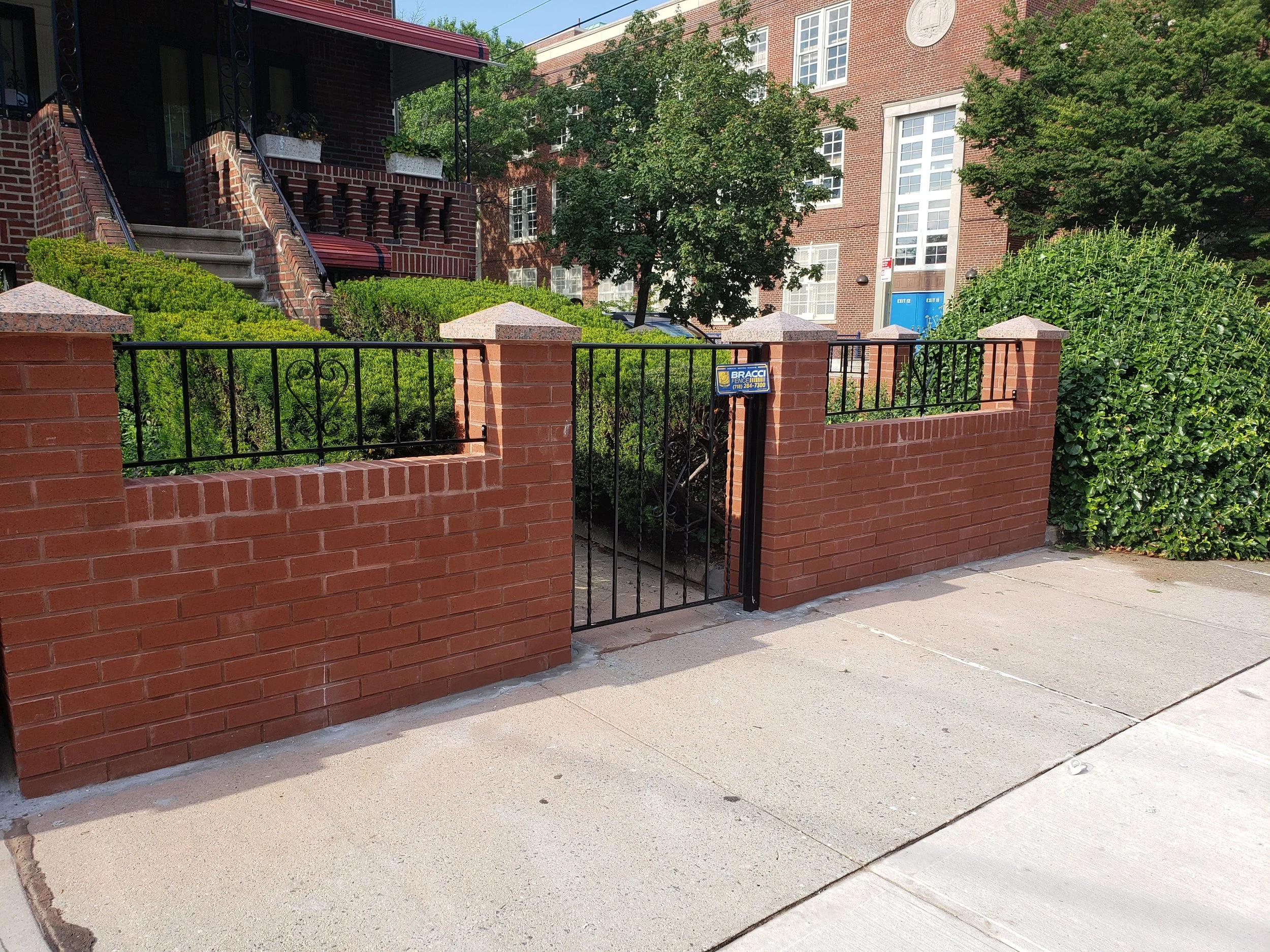 Our Work — Fences | Railings | Steel Doors | Awnings - Bracci Fence ...