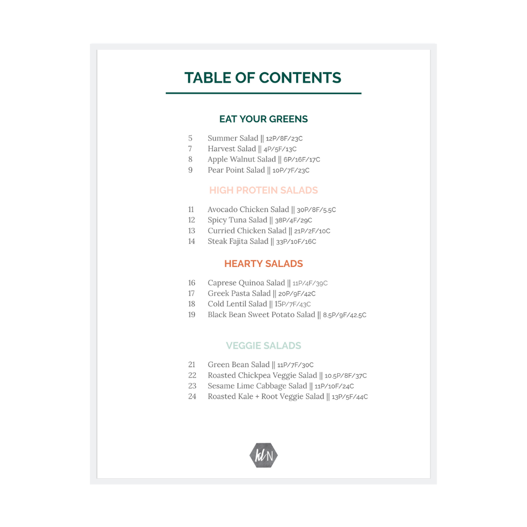 Going Green Cookbook — Kate Lyman Nutrition