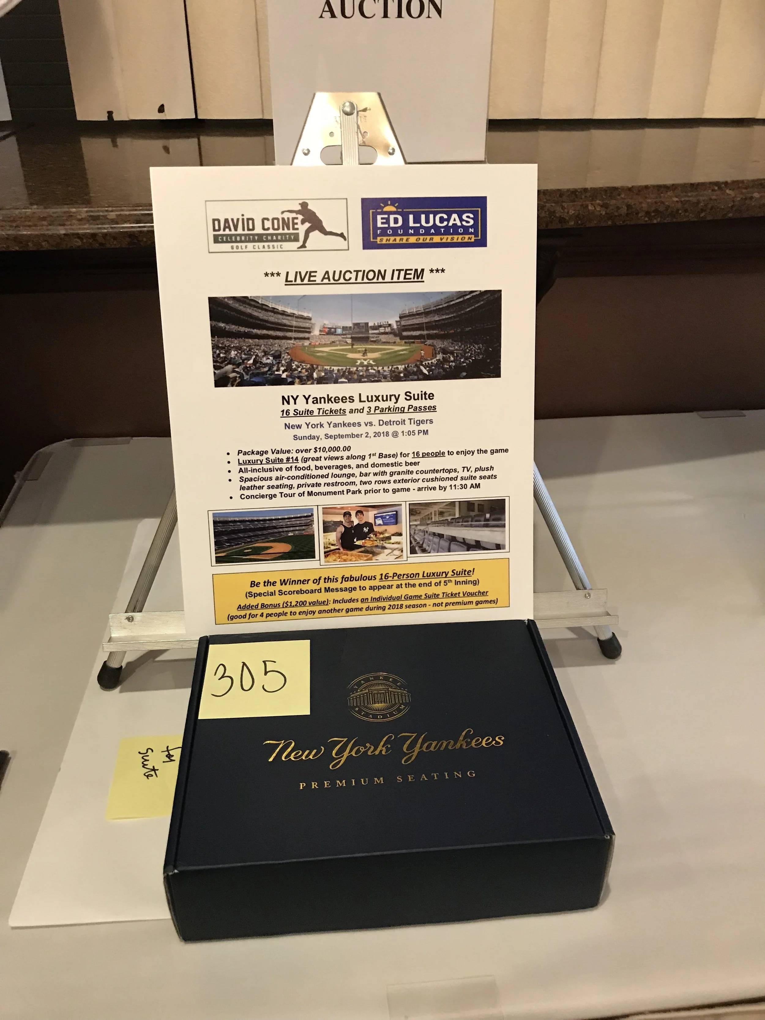 Auction Items — Ed Lucas / ELF / DCCGC