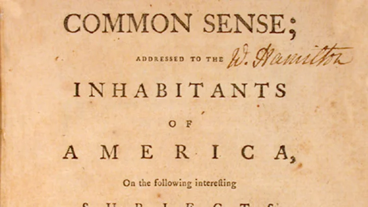 Leadership Lessons from Thomas Paine — Leadership Ministries