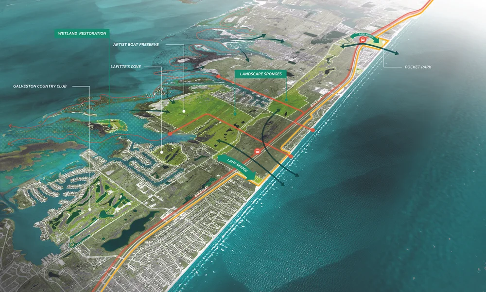 Galveston West End Map 60+ Galveston Map Stock Photos, Pictures