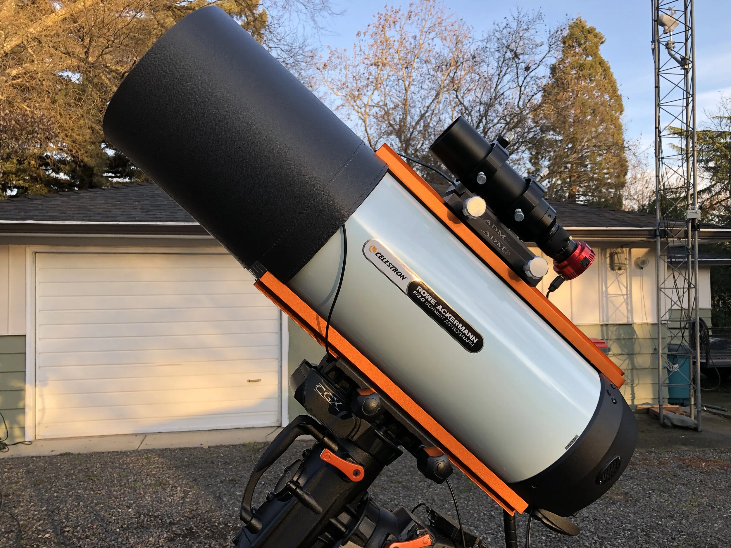 Shooting At F 2 With The Celestron 8 Inch RASA Loran Hughes Shooting At F 2 With The Celestron 8 Inch RASA Loran Hughes